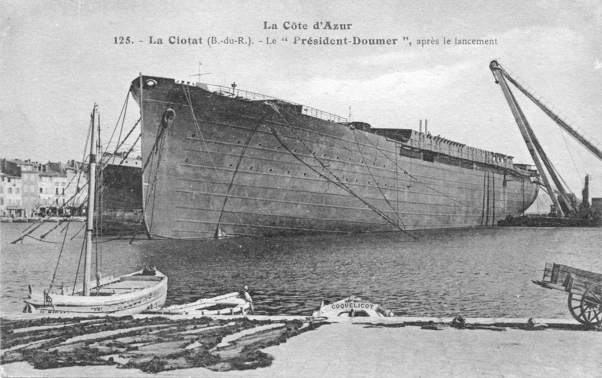 le paquebot PRESIDENT DOUMER des Messageries Maritimes